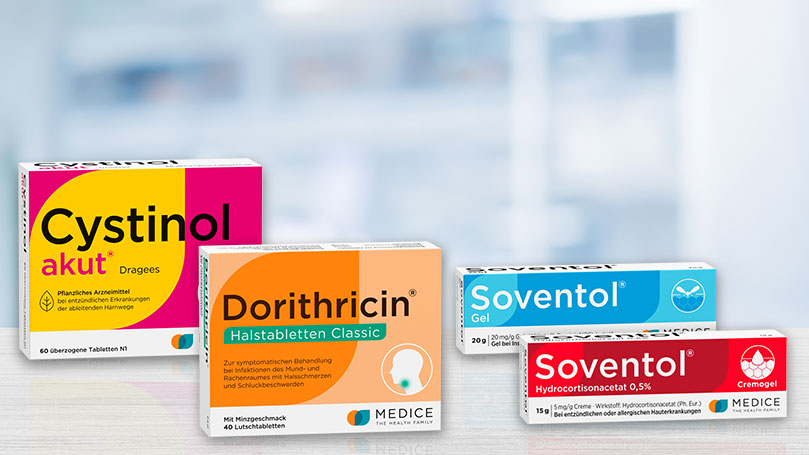 Cystinol, Soventol und Co. im neuen Design - PTAheute